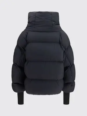 GANNI Future Quilted Nylon Puffer Jacket With Funnel Neck And Side Zip