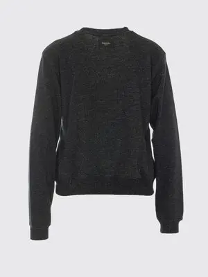 Repetto Lurex Cotton Blend Crewneck Sweatshirt With Embroidered Logo