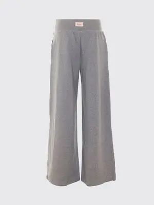 Repetto Wide-leg Cotton Blend Jogging Trousers With A High Elasticated Waist - Grey
