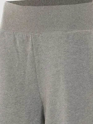 Repetto Wide-leg Cotton Blend Jogging Trousers With A High Elasticated Waist - Grey