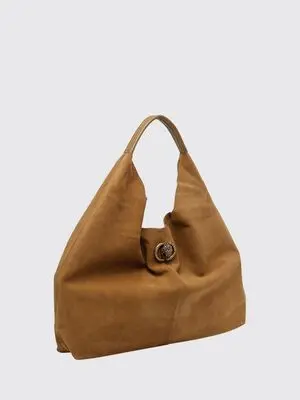Kurt Geiger Chelsea Suede Calfskin Hobo Bag - Brown