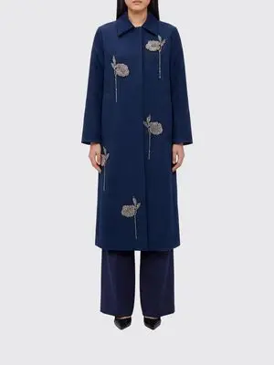 Erdem Coat - Blue