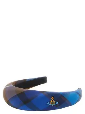 VIVIENNE WESTWOOD Large' Padded Headband - Blue