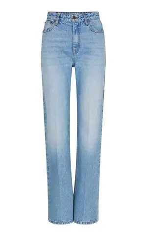 HEIRLOME Kit Rigid High-Rise Skinny-Leg Jeans Light Wash