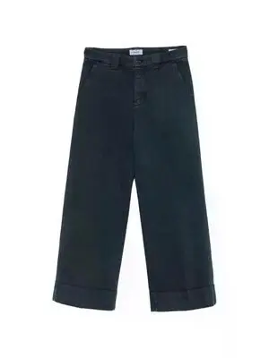 MASON'S New York Studio Cropped Trousers - Blue