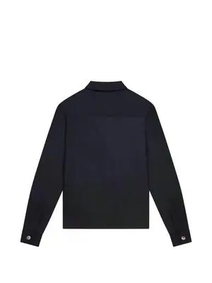VALENZA Zip-up Overshirt - Blue