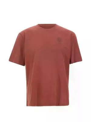 BLAUER. Logo-patch T-shirt - Red