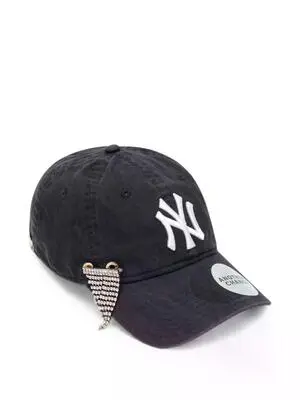 ANOTHER CHANCE Crystal-embellished Logo-embroidered Cap