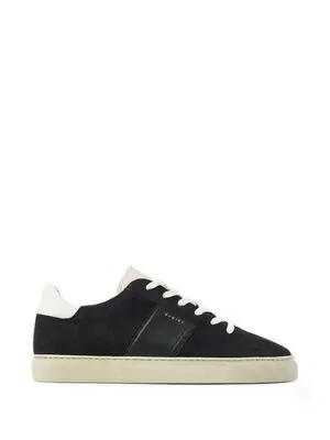 NUBIKK Mr Jase Morris Leather Low-top Sneakers - Black