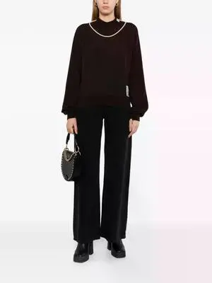 Mihara Yasuhiro Pearl Distressed Sweater