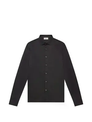VALENZA Interlock Long-sleeved Shirt - Black