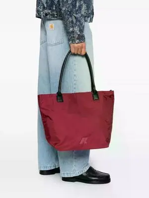 K-WAY Amabelle Logo-patch Tote Bag
