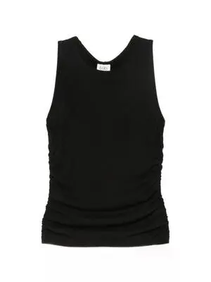 Bobi Shirred Camis Tanks For Women