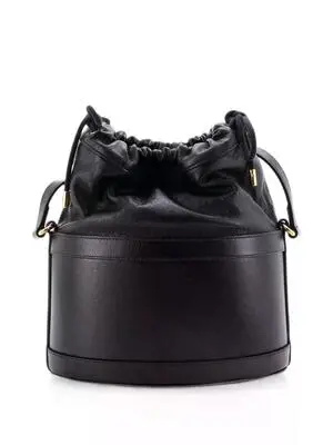Gucci Horsebit 1955 Crossbody Bag Leather Small Bucket Bag - Black