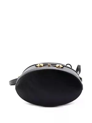 Gucci Horsebit 1955 Crossbody Bag Leather Small Bucket Bag - Black