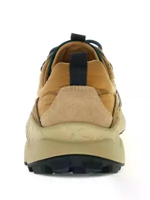 FLOWER MOUNTAIN Lenzan Suede-panelled Sneakers