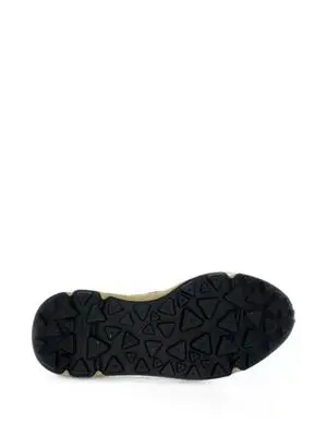 FLOWER MOUNTAIN Lenzan Suede-panelled Sneakers