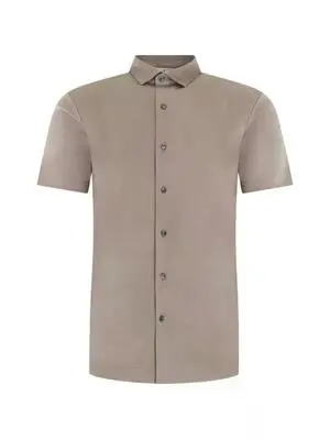 VALENZA Supima Short-sleeved Shirt - Grey