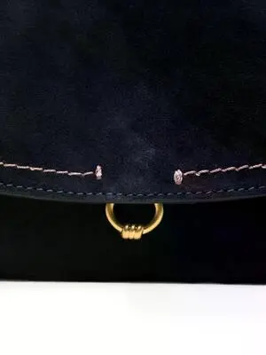 GIANNI CHIARINI Eugenia Suede Crossbody Bag
