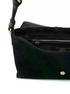GIANNI CHIARINI Eugenia Suede Crossbody Bag