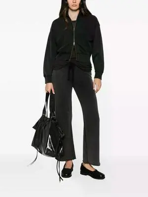 BOBI Funnel-neck Zip-up Sweatshirt