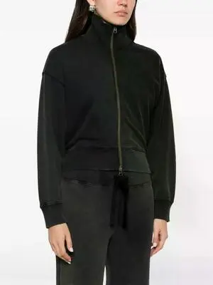 BOBI Funnel-neck Zip-up Sweatshirt
