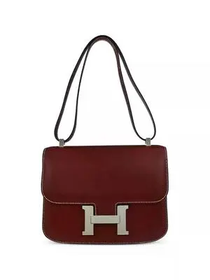 Hermès Constance 24 Shoulder Bag - Red