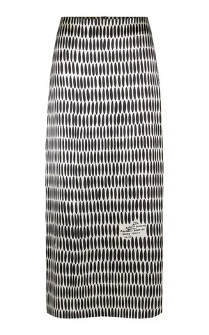 HEIRLOME Florence Silk Maxi Skirt - Multi