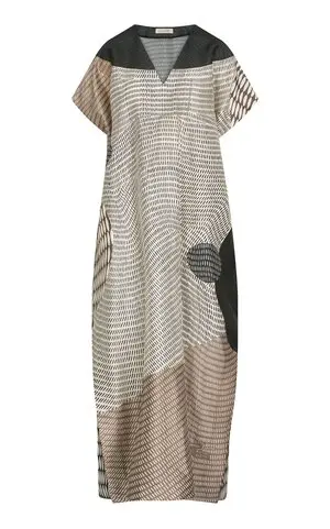 HEIRLOME Huipil Silk Midi Dress - Multi