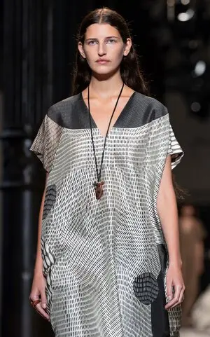 HEIRLOME Huipil Silk Midi Dress