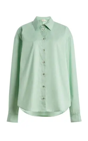 Ulla Johnson Laia Cotton Blouse - Green