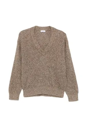 Brunello Cucinelli Cashmere V-necked Sweater