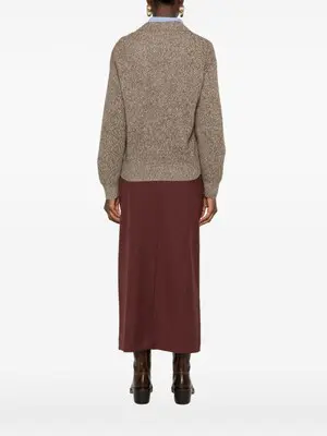 Brunello Cucinelli Cashmere V-necked Sweater