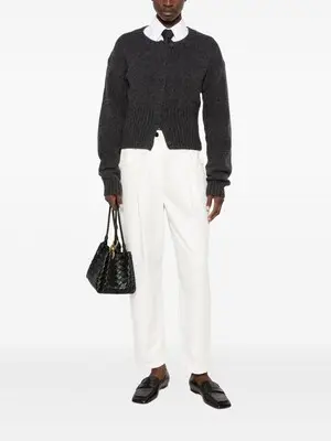 Brunello Cucinelli Cotton Trousers - White