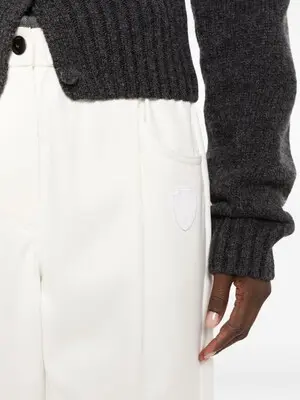 Brunello Cucinelli Cotton Trousers - White