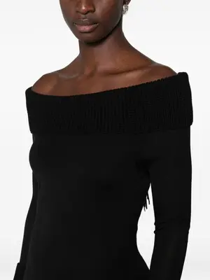 Alaïa Wool Maxi Dress