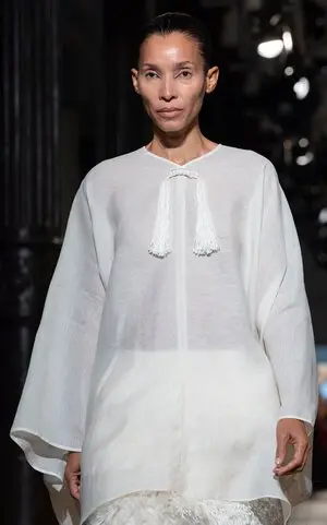 HEIRLOME Yechee Linen-blend Tunic