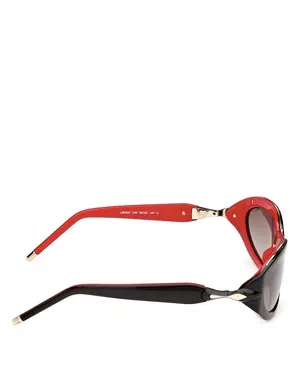CHRISTIAN LOUBOUTIN Oval Sunglasses, 58mm