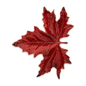 BORDALLO PINHEIRO Gudrun Small Sycamore Leaf Plate - Multi