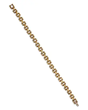 Nadri Celine Small Watch Chain Bracelet - Gold