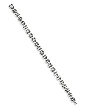 Nadri Celine Small Watch Chain Bracelet Rhodium