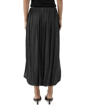 ST. AGNI Balloon Midi Skirt