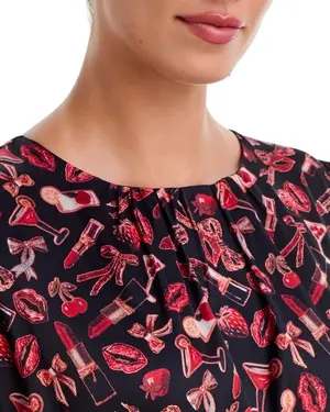 T Tahari Embellished Boat Neck Sweater