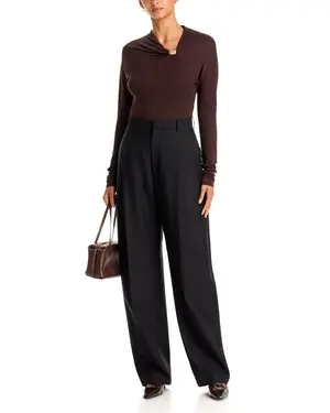 Hugo Boss Edonya Embellished Long Sleeve Top Exclusive