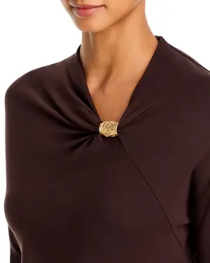 Hugo Boss Edonya Embellished Long Sleeve Top Exclusive