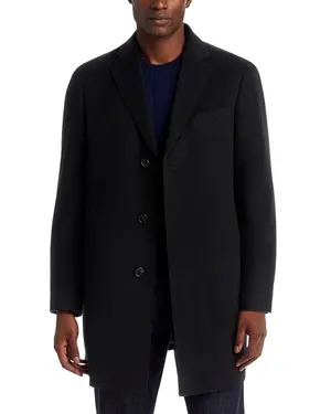 Cardinal Of Canada Titan Wool Blend Topcoat - Black