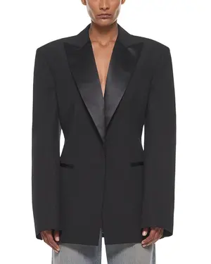 Helmut Lang Tux Blazer Coat