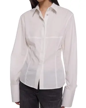 Helmut Lang Cotton Corset Shirt