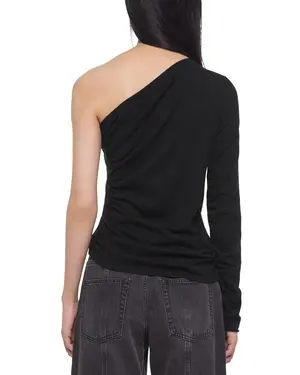 Helmut Lang Wool Asymmetric Neck Sweater