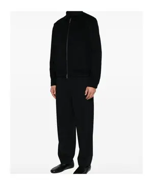 Brioni Long-sleeve Casual Jacket - Black